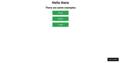React Modal Global Examples V200 Codesandbox