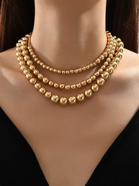 Beaded Layered Necklace