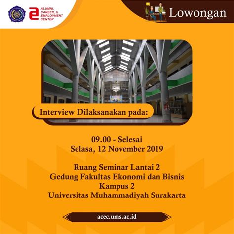 Campus Hiring PT Sumberdaya Dian Mandiri Alumny Career Employment