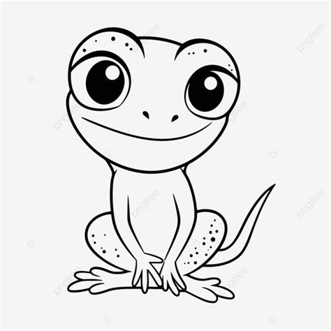 귀여운 작은 도마뱀 색칠 페이지 개요 스케치 드로잉 벡터 도마뱀 그리기 개요 스케치 Png 일러스트 및 벡터 에 대한 무료 다운로드 Pngtree