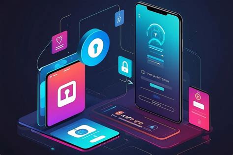 Premium Photo Twofactor Authentication Concept Illustration