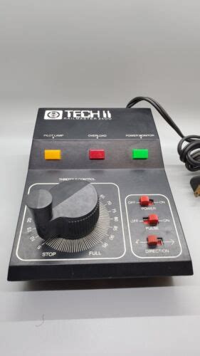 Mrc Tech Ii 2 Railmaster 2400 Railroad Model Train Control Transformer Untested Ebay