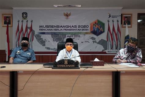 Dibuka Presiden RI Sekdaprov Wakili Isdianto Di Musrenbang Nasional
