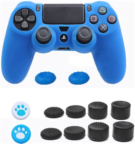 Soft Silicone Protective Case Cover For Ps4 Case Controller Grip Covers For