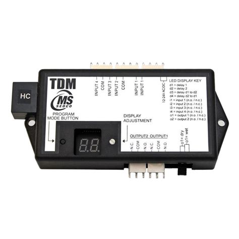 Ms Sedco Tdm Hc Time Delay Module Provides Up To 4 Inputs Can Be