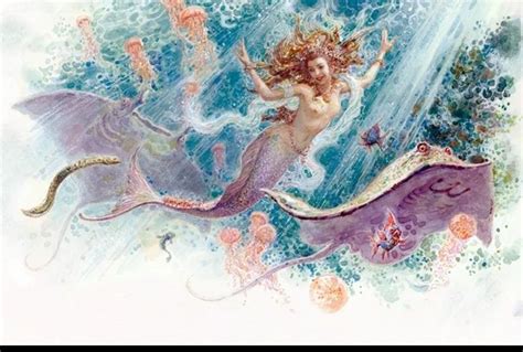 Русалочка | Dibujos de sirenas, Fotos de sirena, Criaturas de fantasía