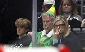 How Will Ferrells Wife Reacted To Him Dressing As Buddy The Elf At Nhl