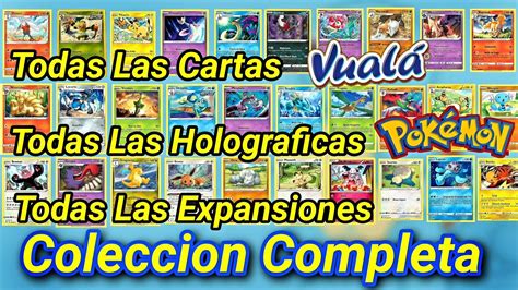 Cole Completa 30 Cartas Pokemon HD Vuala Las Holograficas Las