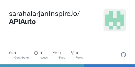 Github Sarahalarjaninspirejoapiauto