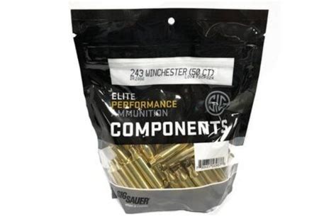 Br2006 Sig Sauer Component Brass 243 Win 50 Ct Ar15discounts