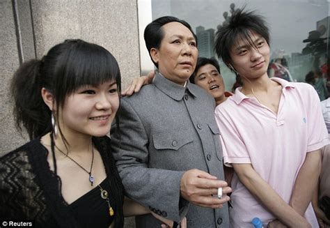 Female Chairman Mao Impersonators Husband Is Refusing To Have Sex With Her Daily Mail Online