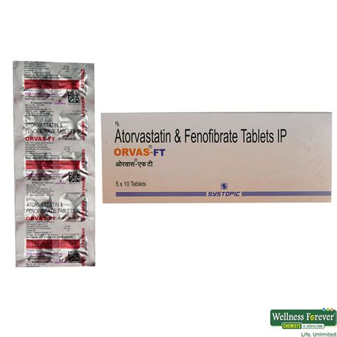 Buy Orvas Ft 10 Tablets Online At Best Prices Wellness Forever