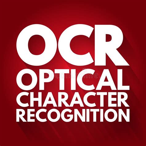 Character Optical Recognition Stock Illustrations 157 Character Optical Recognition Stock