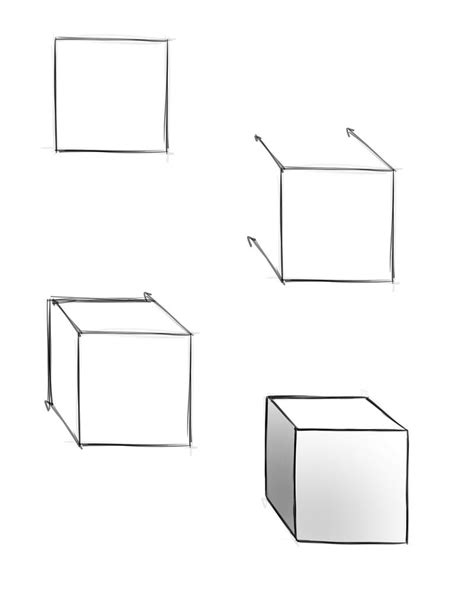 How To Draw A Rectangular Prism Step By Step