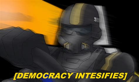 Democracy Intensifies Rhelldivers
