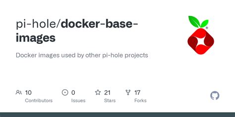 GitHub Pi Hole Docker Base Images Docker Images Used By Other Pi Hole Projects