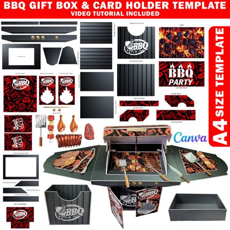 Canva Gable Box Template