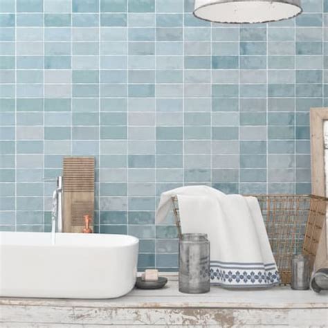 Fez Aqua Glossy Totaaltegel
