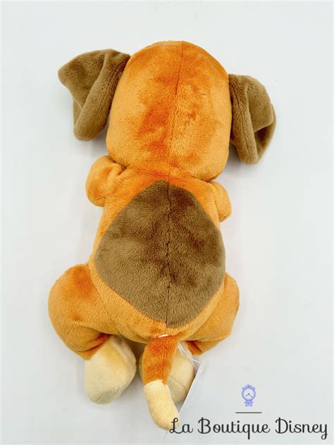 Peluche Rouky Disneyland Paris Disney Rox Et Rouky Chien Marron 30 Cm