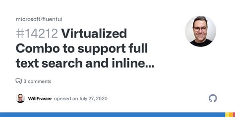 virtualized combo to support full text search and inline item filtering