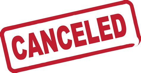 Download Cancelled Stamp Hd Png Download Vhv