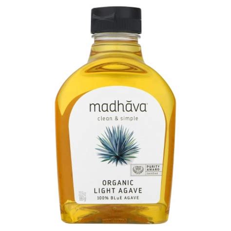 Organic Light Agave 100 Pure Organic Blue Agave Nectar Natural
