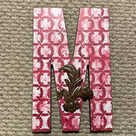 Ashland Wall Decor Letter M Wall Decor Poshmark