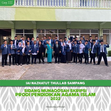 Pengumuman Yudisium 2022 IAI Nazhatut Thullab Sampang