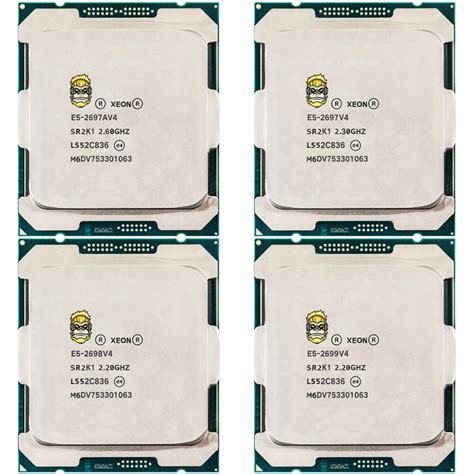 Intel Xeon E5 2696v4 E5 2697av4 E5 2697v4 E5 2698v4 E5 2699v4 สำหรับเมน
