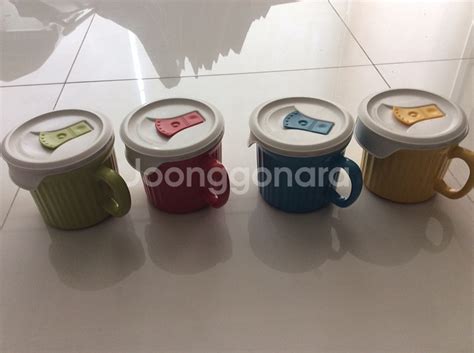 미국 코닝사의 오븐 전자렌지 컬러 머그용기 대형 식기 컵 텀블러 중고나라