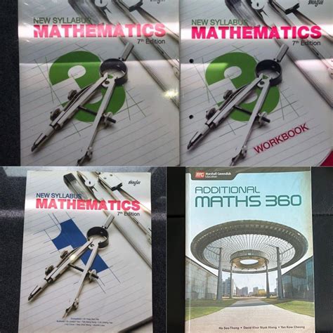 Math Secondary Textbooks Hobbies And Toys Books And Magazines Textbooks