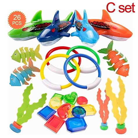Summer Torpedo Rocket Throwing Toy Funny Swimming Vicedeal