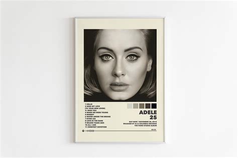 Adele Posters 25 Poster Adele 25 Album Cover Poster Poster