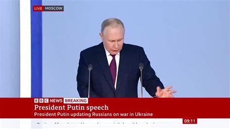 Bbc News 中文 On Twitter 俄罗斯总统普京2月21日向国会发表国情咨文，声称西方试图让乌克兰成为“反俄”国家，威胁着