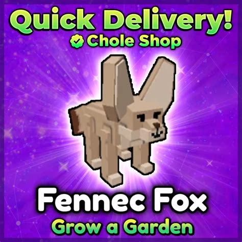 Fennec Fox Roblox Game Item Gameflip