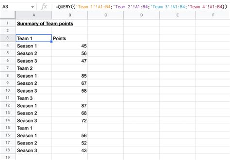 How To Query From Multiple Sheets Google Sheets Query Sheets For