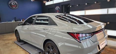 동해유리막코팅광택 아반테 신차코팅작업 네이버 블로그