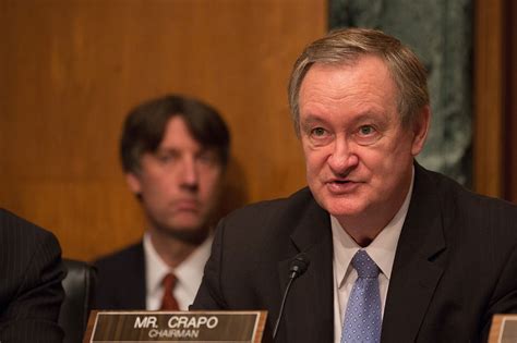 Crapo Plans Landmark Cannabis Banking Vote Politico