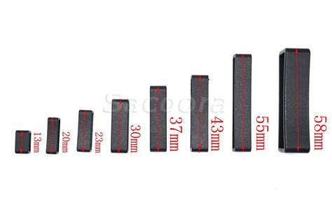 5pcslot Plastic Keeper Belt Loop Square Loop Leat Grandado