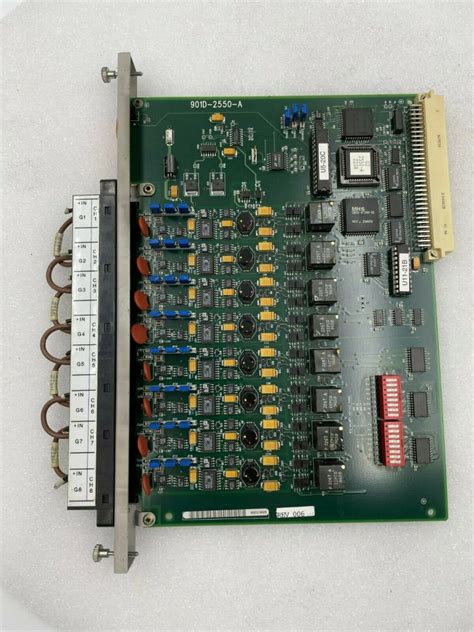 control technology 901d 2550 a isolated analog input pcb board novus