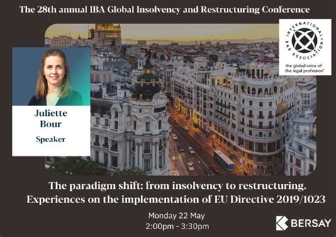 Juliette Bour On Linkedin Restructuring Lnsolvency Law