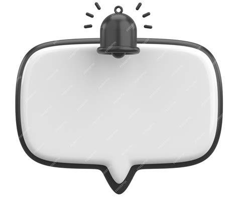 Premium Photo 3d Notification Box 3d Illustration