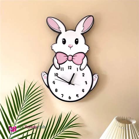 Rabbit Wall Clock