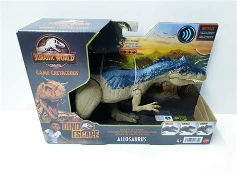 Jurassic World Allosaurus Camp Cretaceous Roar Attack Mattel Neu Ovp