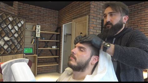 Asmr Turkish Barber Face Head And Body Massage 249 Youtube