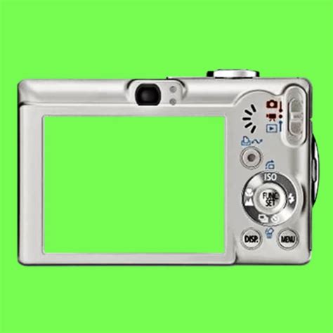 Digital Camera With Green Screen Overlays