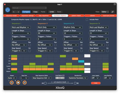 Free Xiixiiq Sequencer For Macos Logic Sums Euclidean Generators Cdm