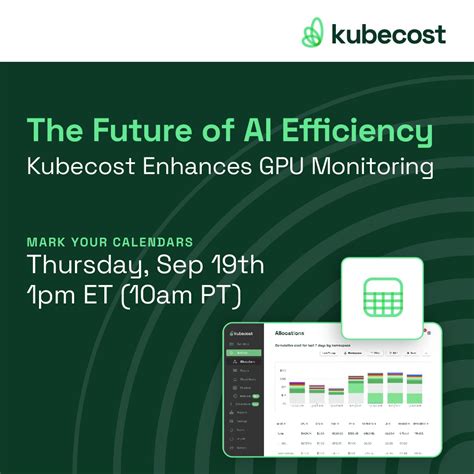 Kubecost On Linkedin Ai Ml Gpu Kubecost Nvidia