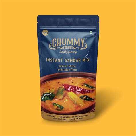 Instant Sambar Mix 100g Chummyfoods