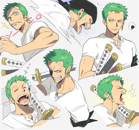 Roronoa Zoro One Piece Drawn By Qin Danbooru